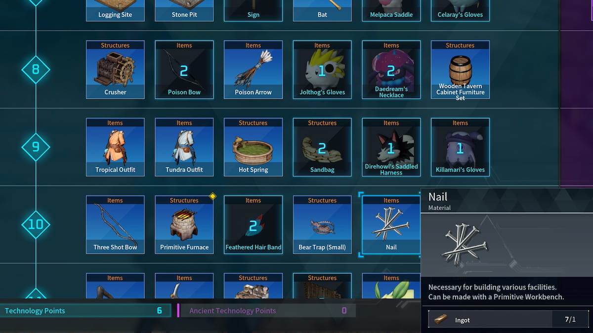How to Make Nails in Palworld - Prima Games