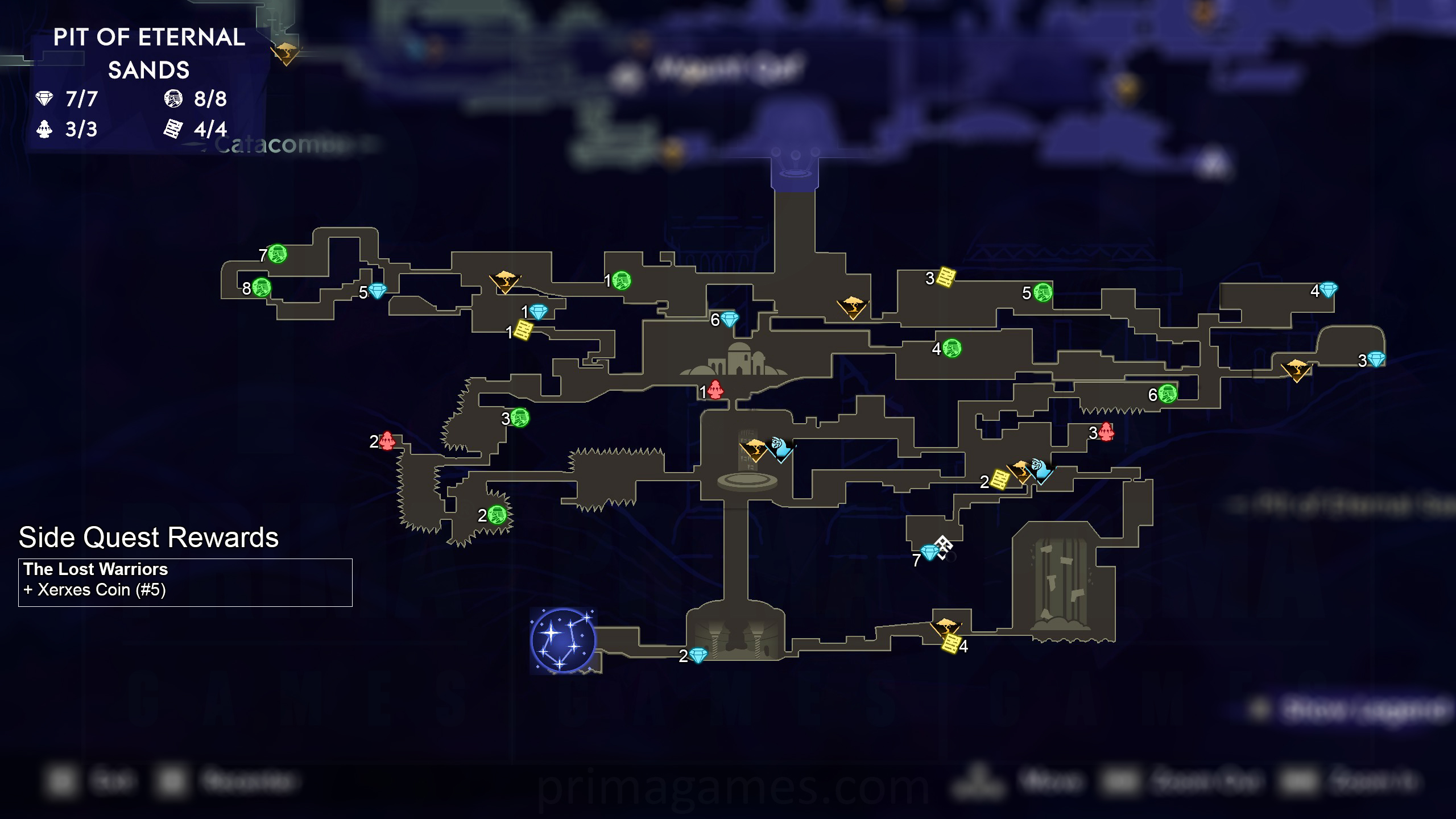 Prince of Persia: The Lost Crown All Pit of Eternal Sands Items - Prima ...