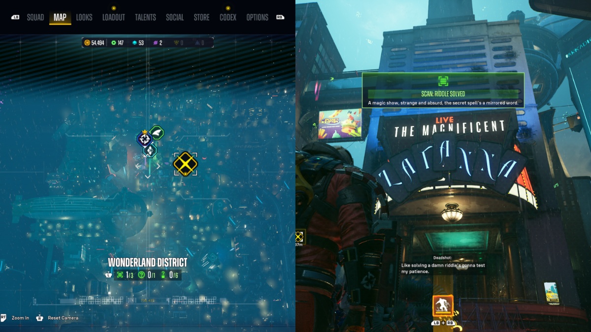 How to Solve Riddler's Wonderland District Riddles in Suicide Squad ...