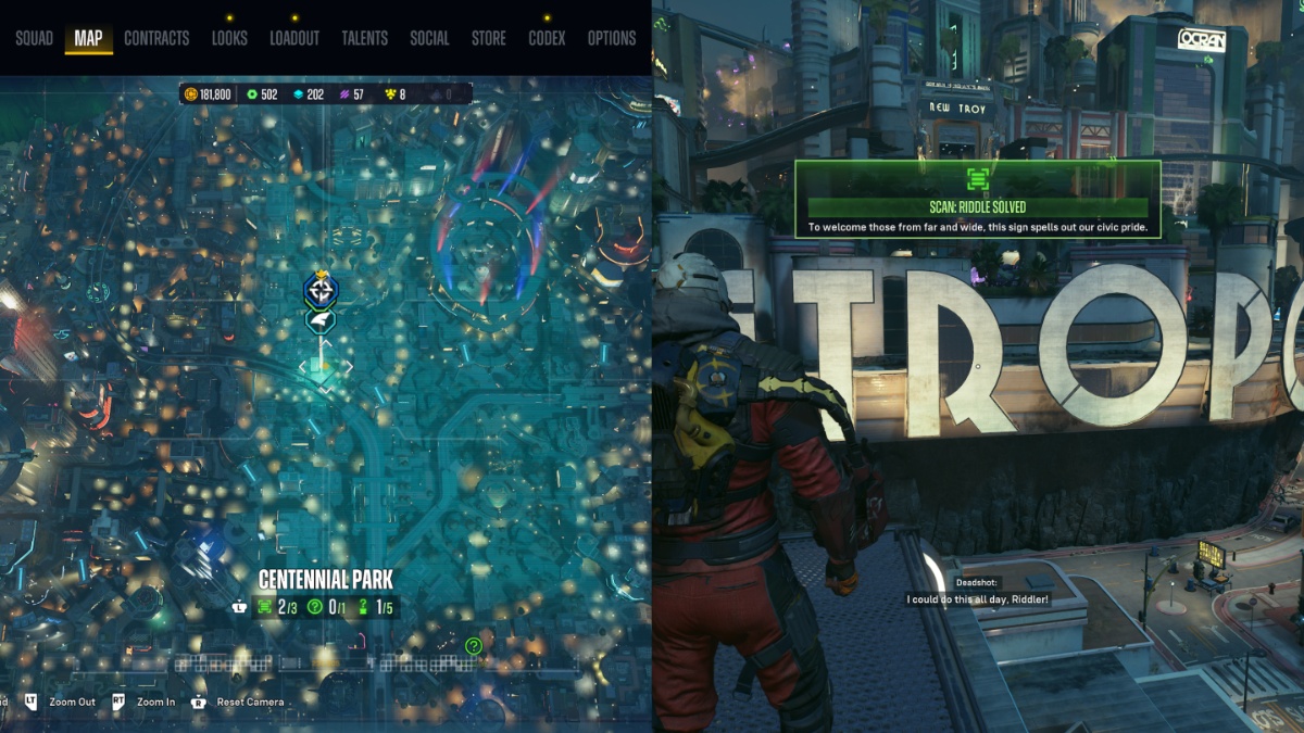 How to Solve Riddler's Centennial Park Riddles in Suicide Squad: Kill ...