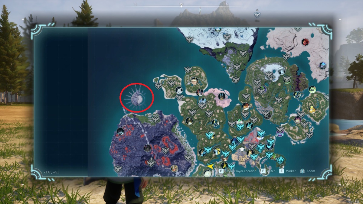 How to Get to the Wildlife Sanctuary Islands in Palworld - Prima Games