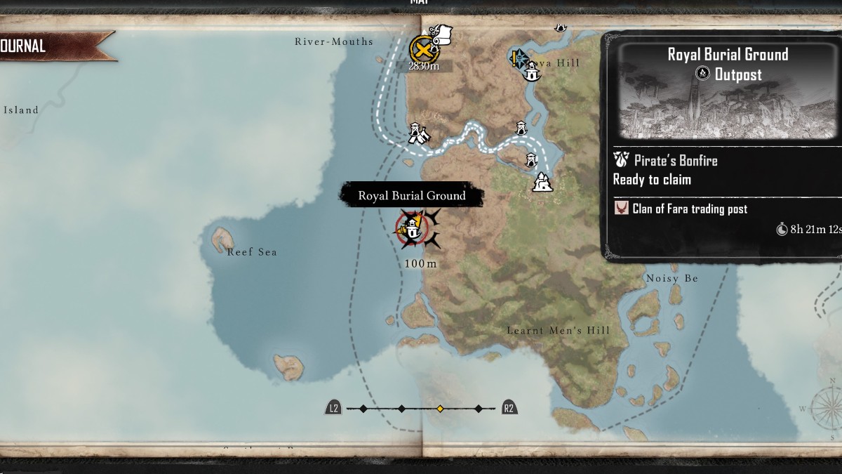 Where to Find the Royal Burial Ground in Skull and Bones - Prima Games