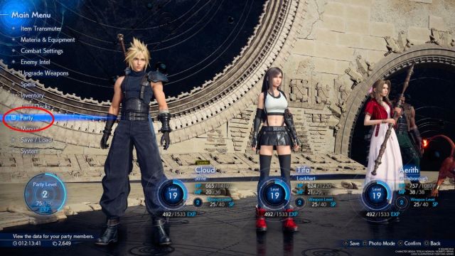 How to Change Your Party in Final Fantasy 7 Rebirth (FF7) - Prima Games