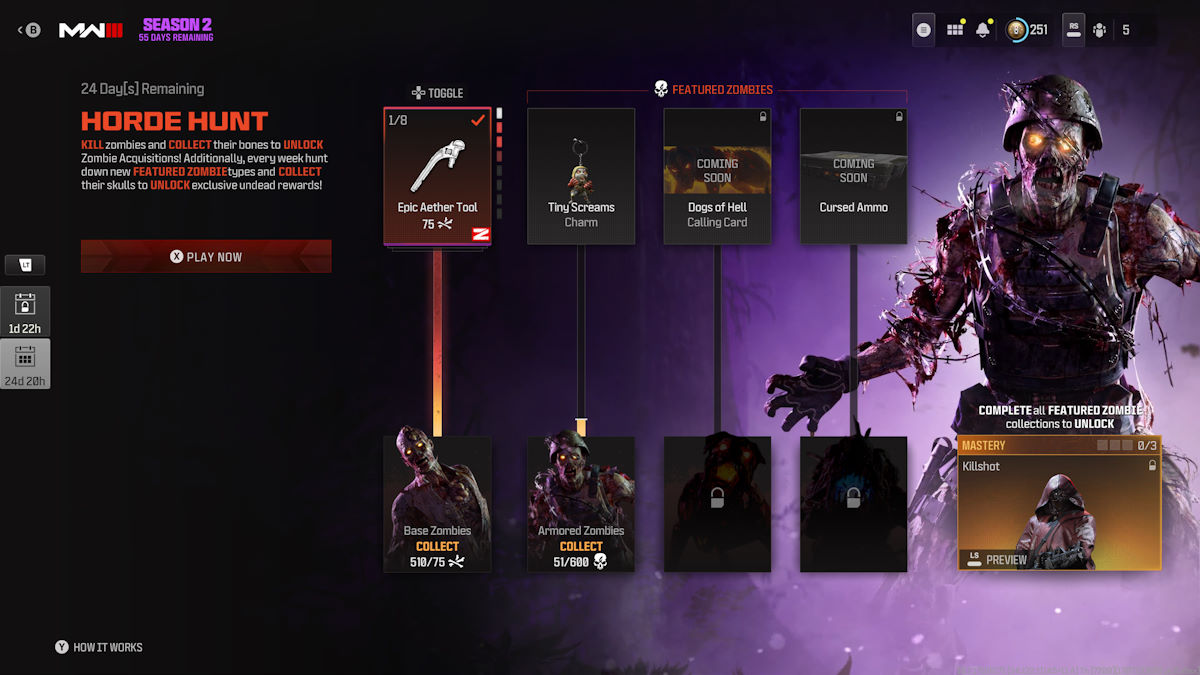 MW3 Horde Hunt Event Guide: All Challenges and Rewards - Prima Games