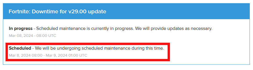 Fortnite Chapter 5 Season 2 Server Downtime Has Just Been Extended ...