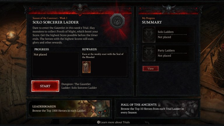 How to Start the Gauntlet in Diablo 4 - Prima Games