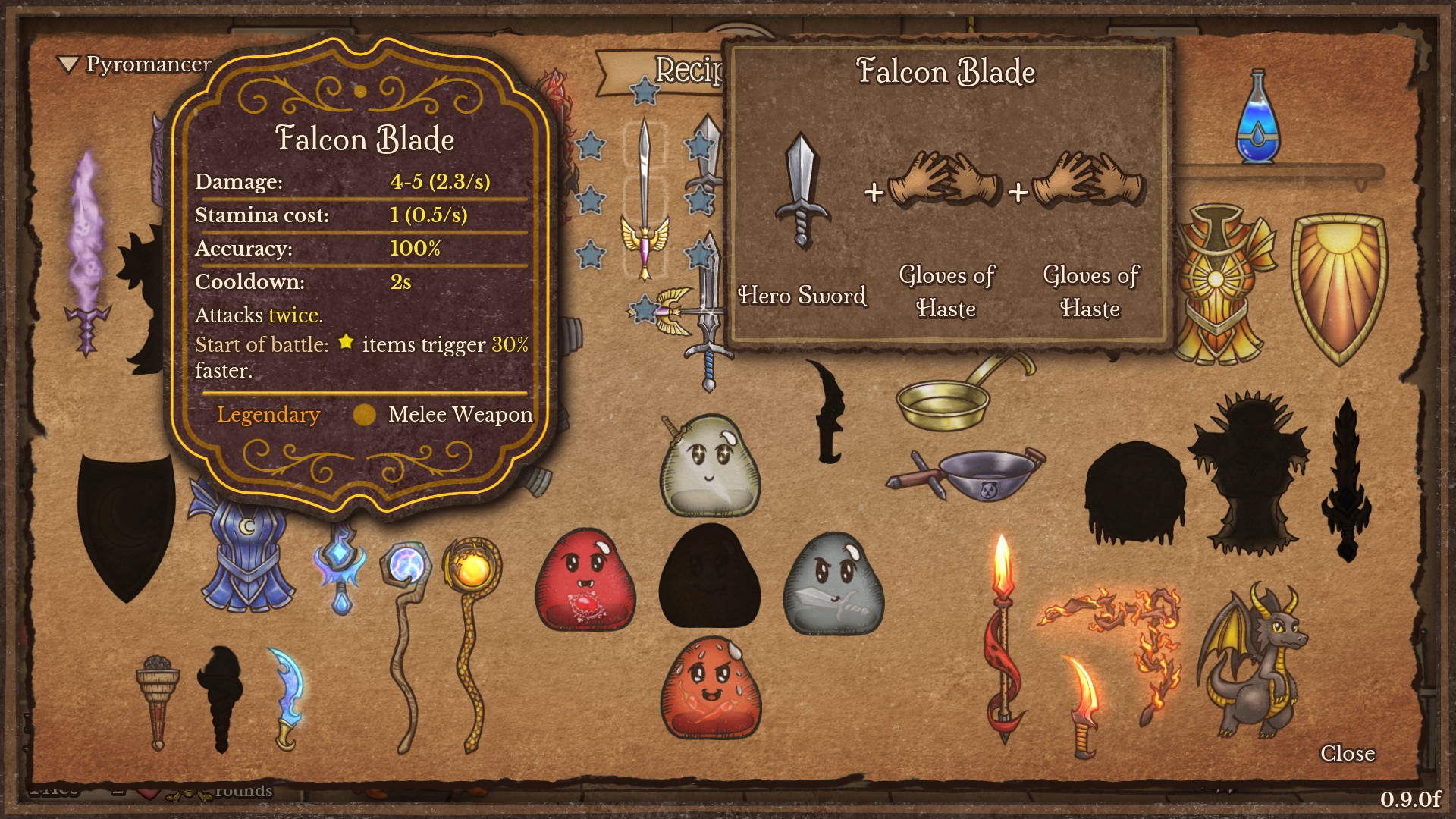 How to Make the Falcon Blade in Backpack Battles - Prima Games