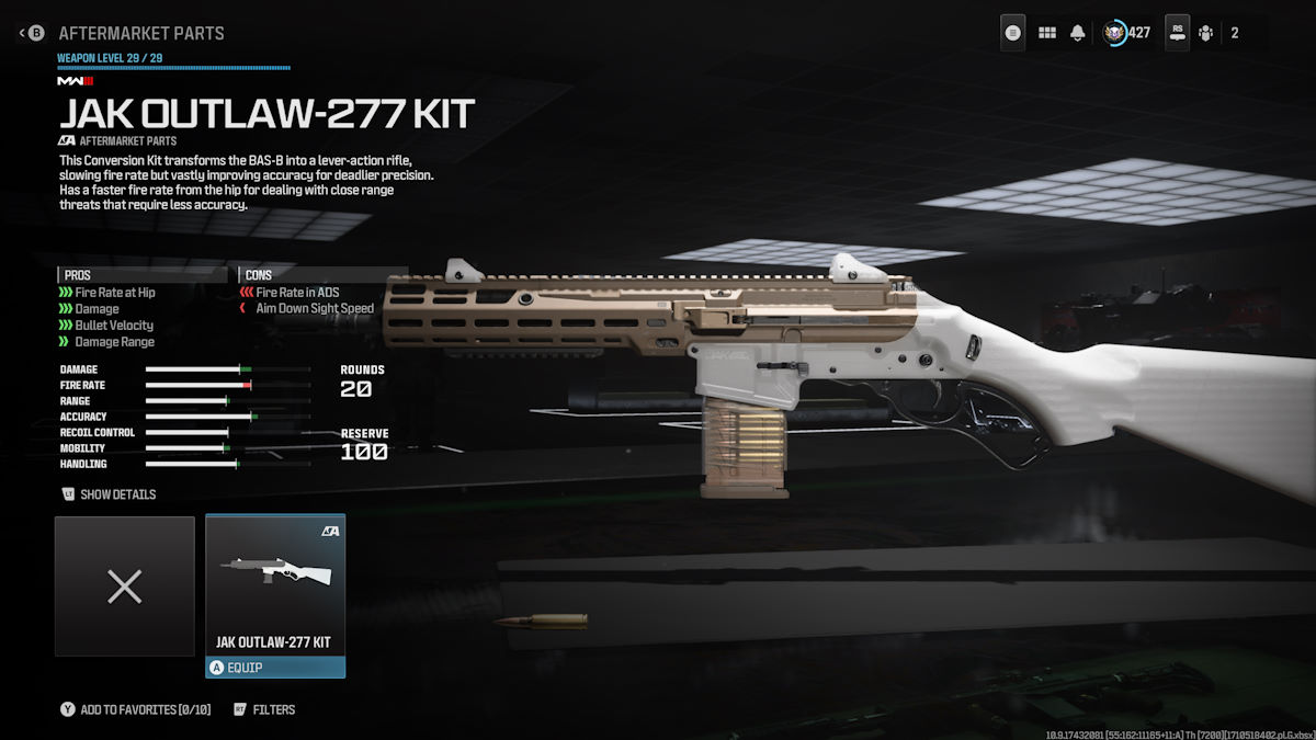 How to Get JAK Outlaw-277 Kit in MW3 - Prima Games