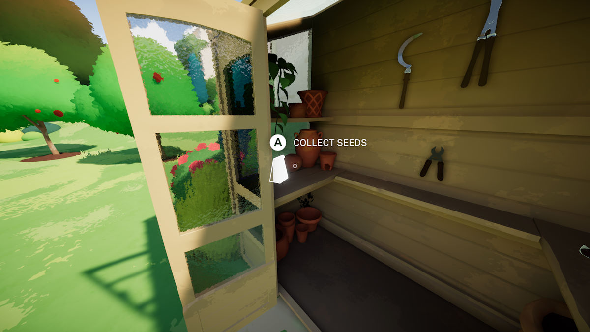 Players can find the Pixie Tears seeds in a closed cabinet next to a ...