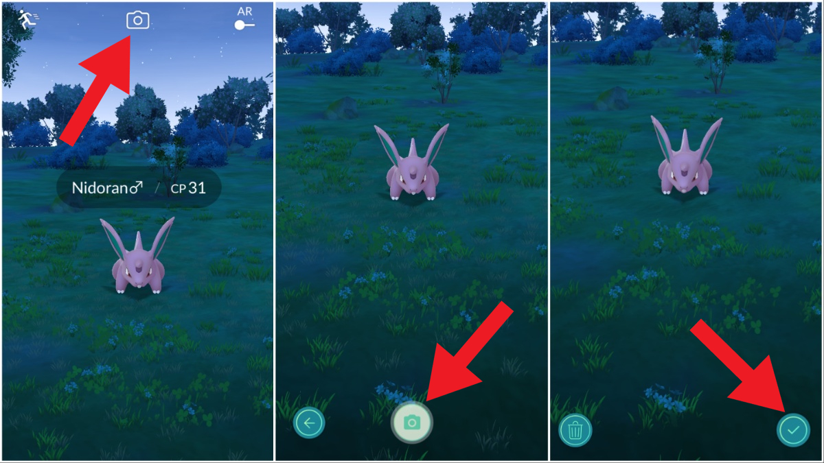 How to Take Snapshots in Pokemon GO - Prima Games