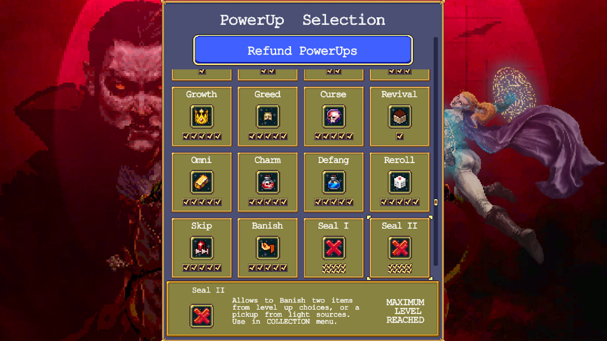 How to Unlock Seal III in Vampire Survivors - Prima Games