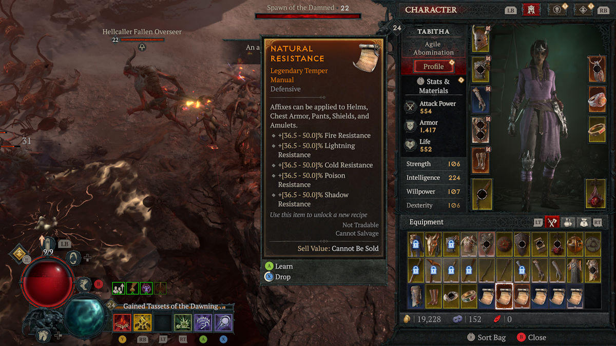 How to Temper Weapons and Gear in Diablo 4 - Prima Games