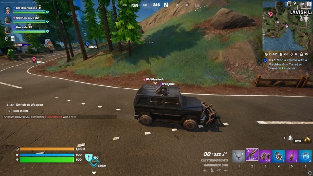 How to Mod a Vehicle With a Turret in Fortnite - Prima Games