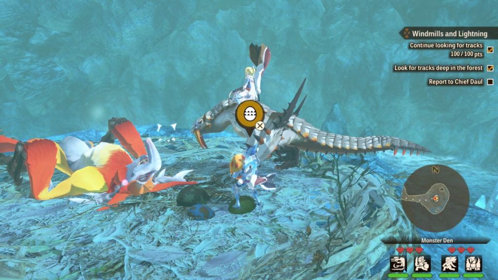 How to Climb up Vines in Monster Hunter Stories 2: Wings of Ruin ...