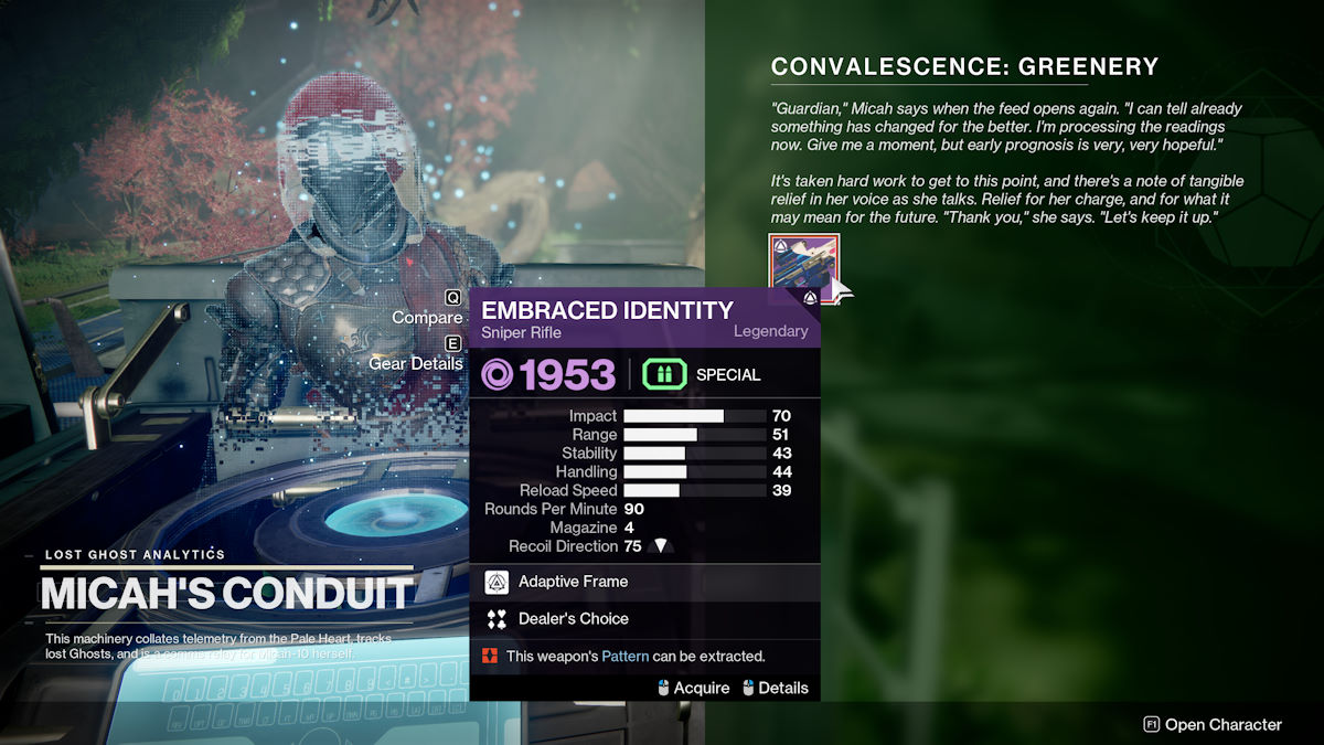 How to Complete Convalescence: Greenery in Destiny 2 - Prima Games