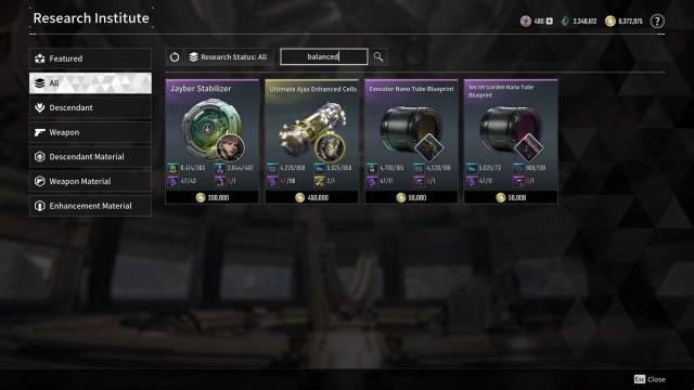 How to Get Balanced Plasma Batteries in The First Descendant