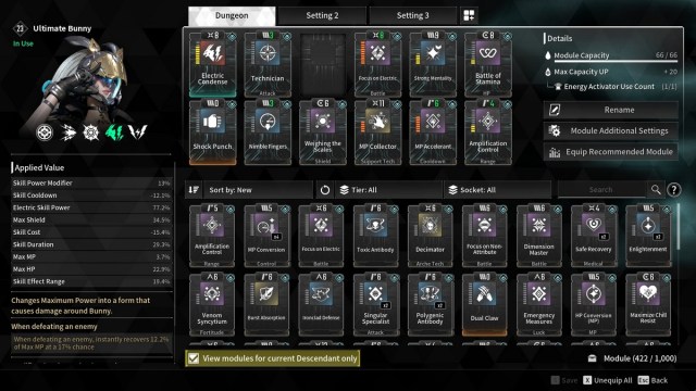 The Best Bunny Build in The First Descendant – Run & Run Tesla Coil