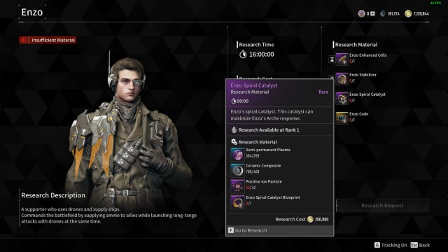 Comment obtenir un composite céramique dans The First Descendant