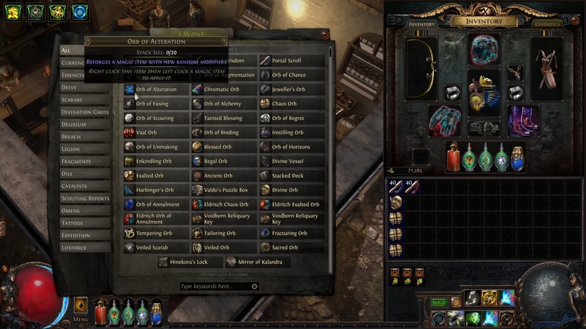 Path of Exile 3.25 Settlers of Kalguur Currency Exchange Market – Explained