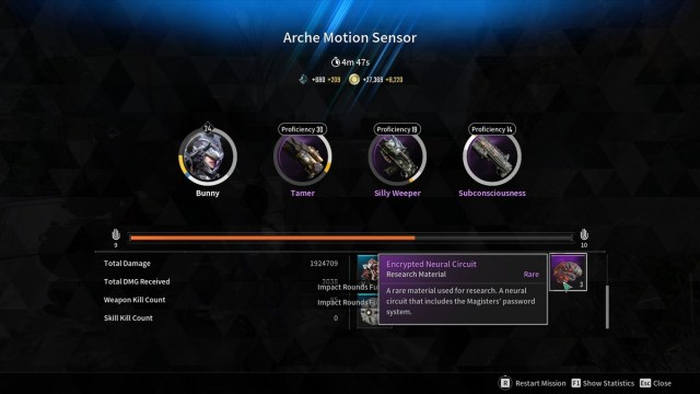 How to Get Encrypted Neural Circuits in The First Descendant