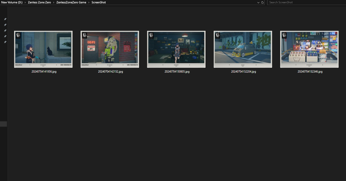 Zenless Zone Zero Photo Mode Screenshots Location on PC