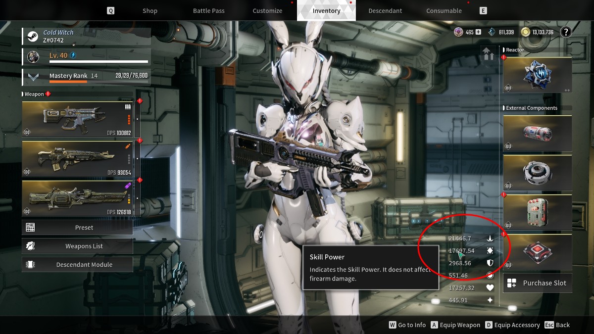 Difference Between Skill Power & Skill Power Mod in The First Descendant