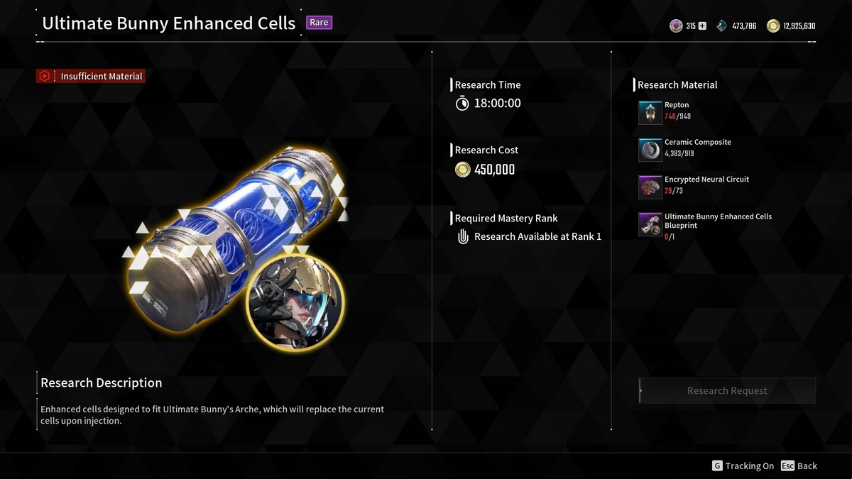 How to Get Ultimate Bunny Enhanced Cells Blueprint in The First Descendant