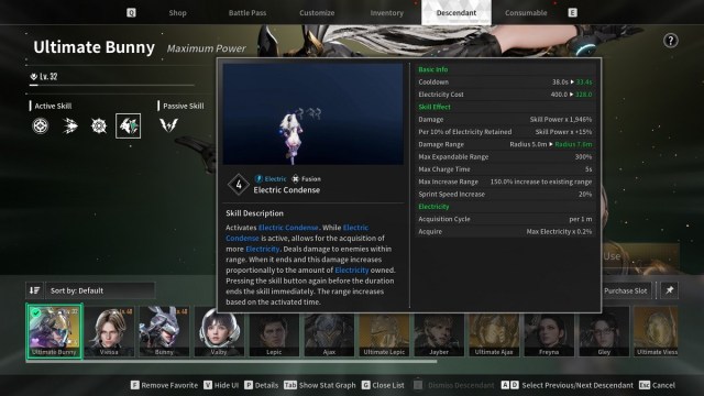 Differences Between Bunny and Ultimate Bunny in The First Descendant