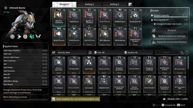 The Best Bunny Build in The First Descendant – Run & Run Tesla Coil