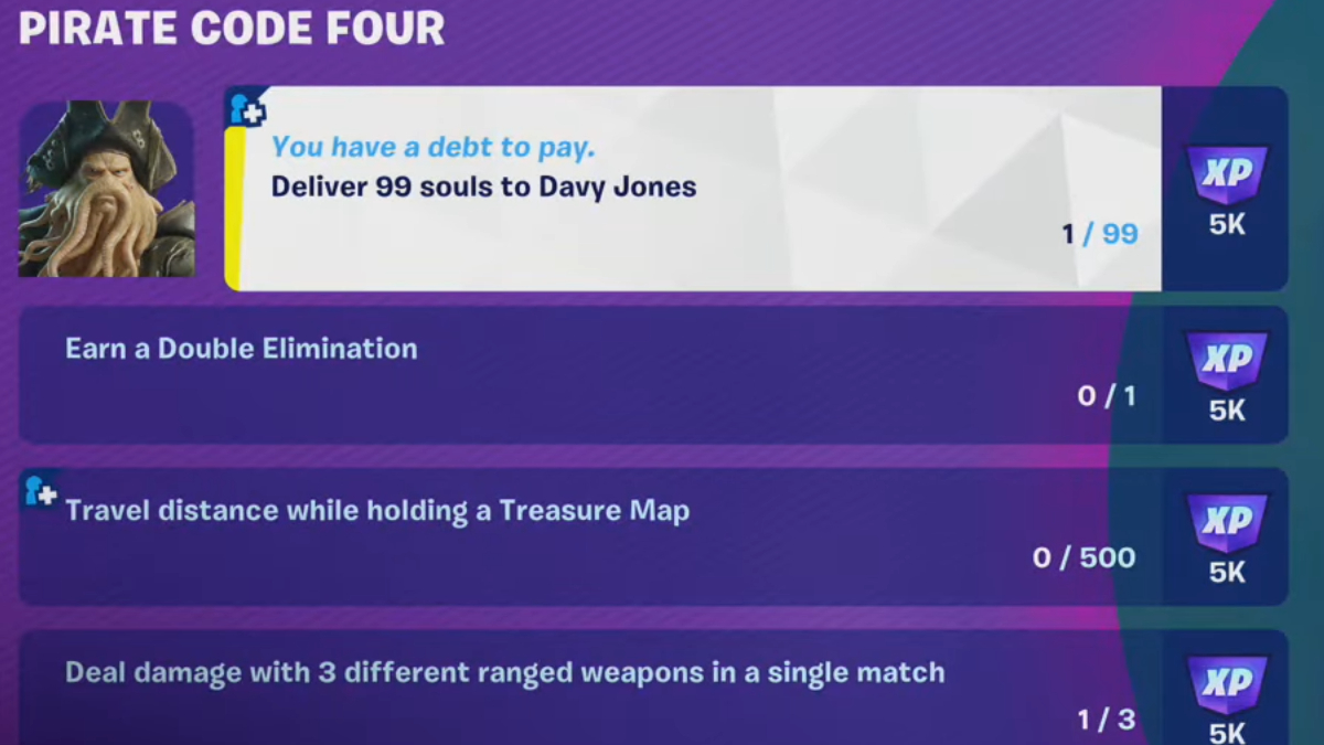How to Deliver 99 Souls to Davy Jones in Fortnite - Prima Games