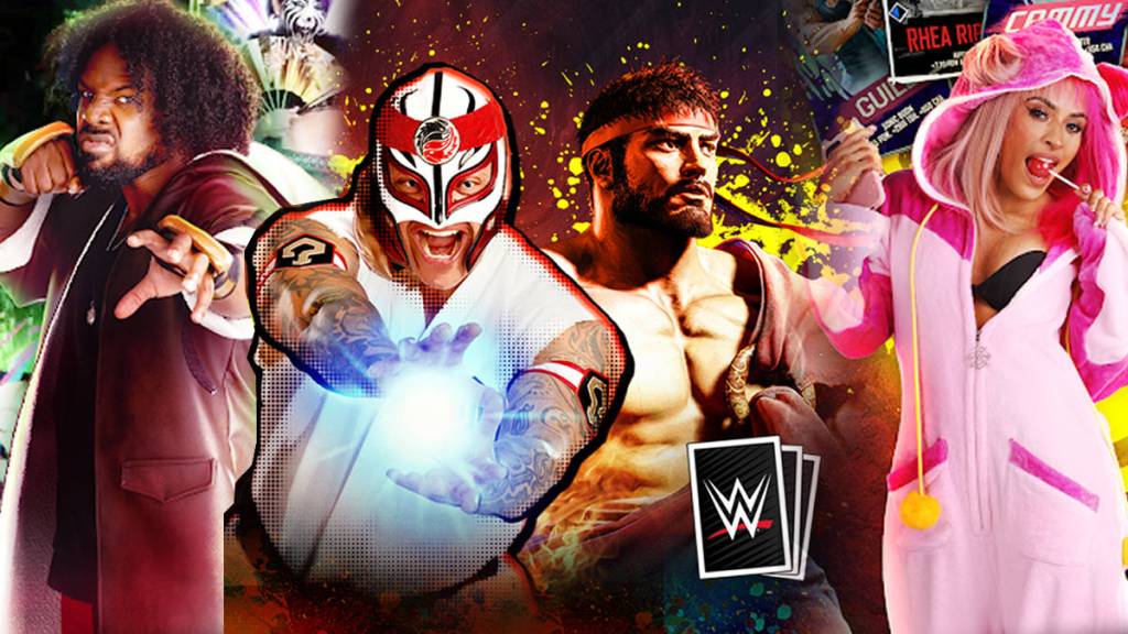 WWE SuperCard Crossover Stars Street Fighter 6 Characters and Cosplay ...