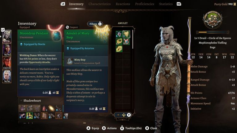 How to Get Misty Step in Baldur's Gate 3 - Prima Games