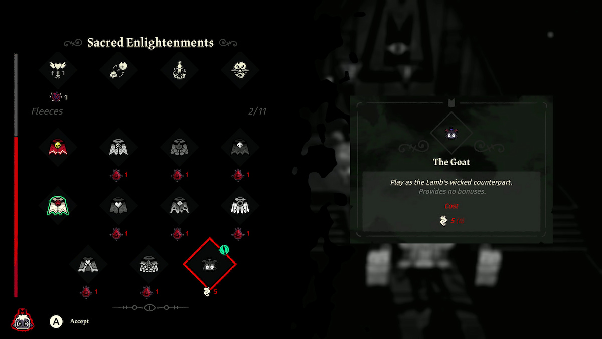 How to Play As the Goat in Cult of the Lamb