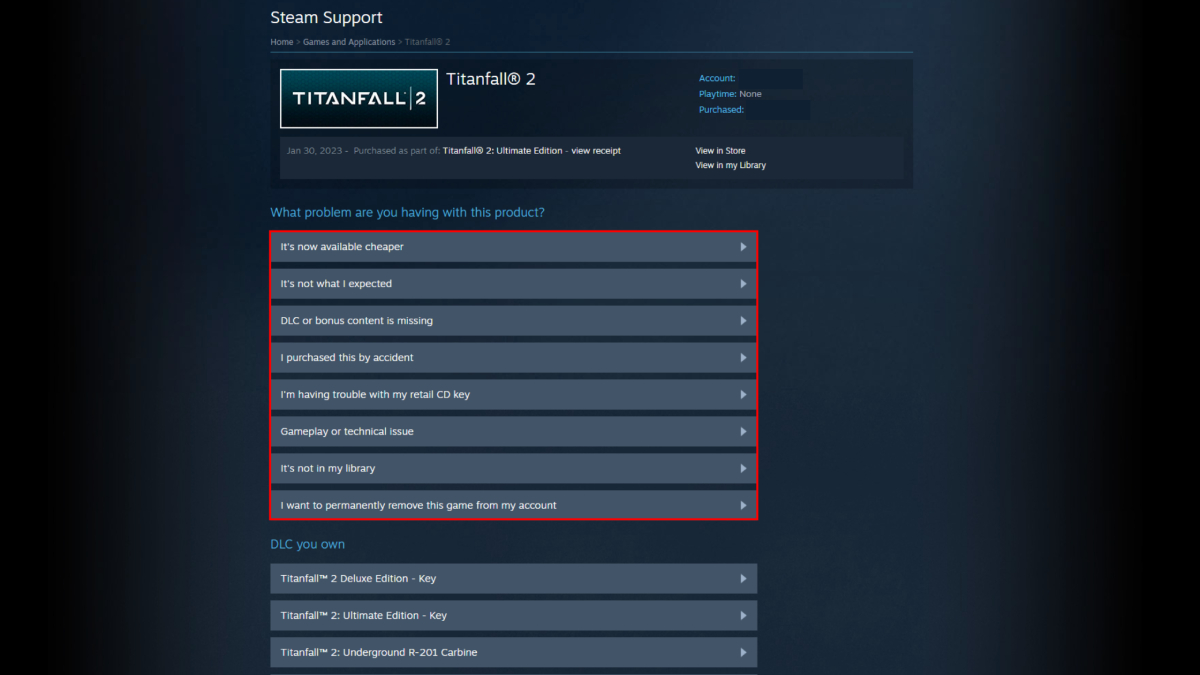 How to Refund a Game on Steam - Answered - Prima Games