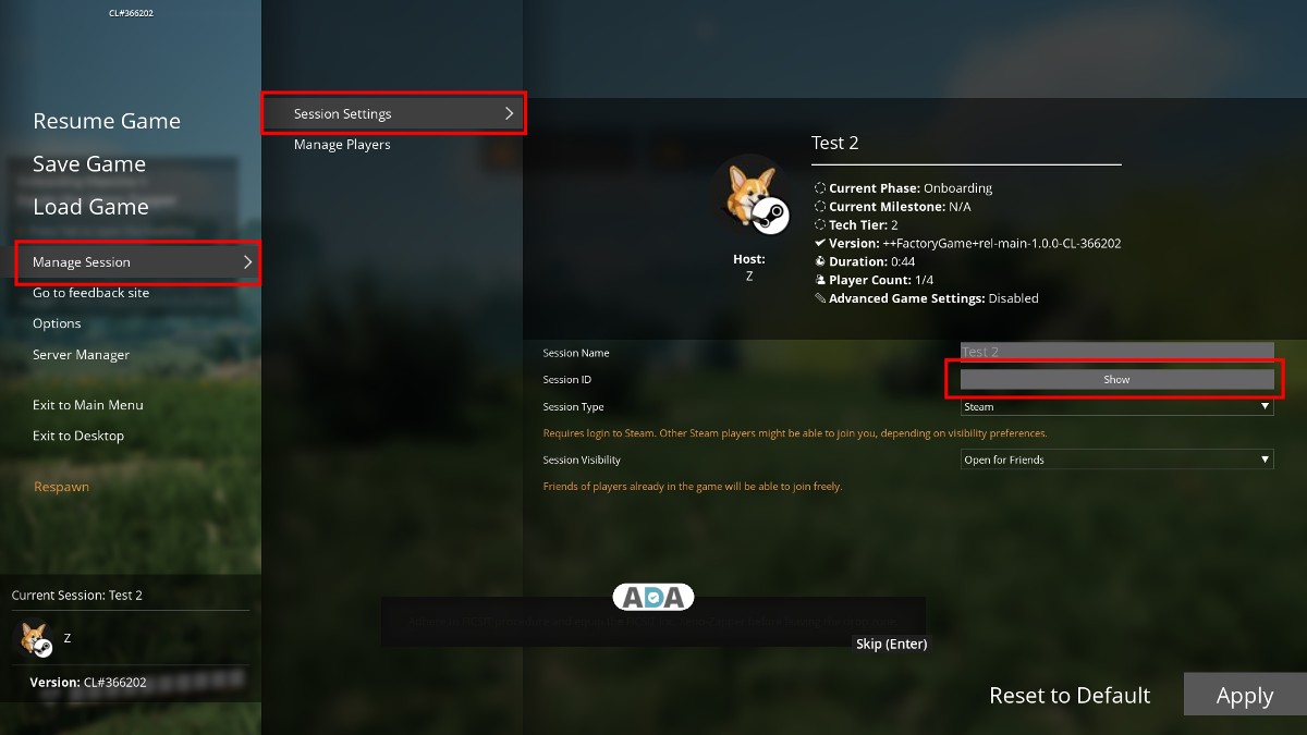 How to Find Your Multiplayer Session ID in Satisfactory 1.0 - Prima Games