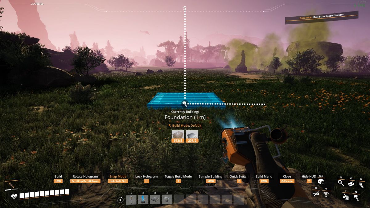 How to Snap to World Grid in Satisfactory