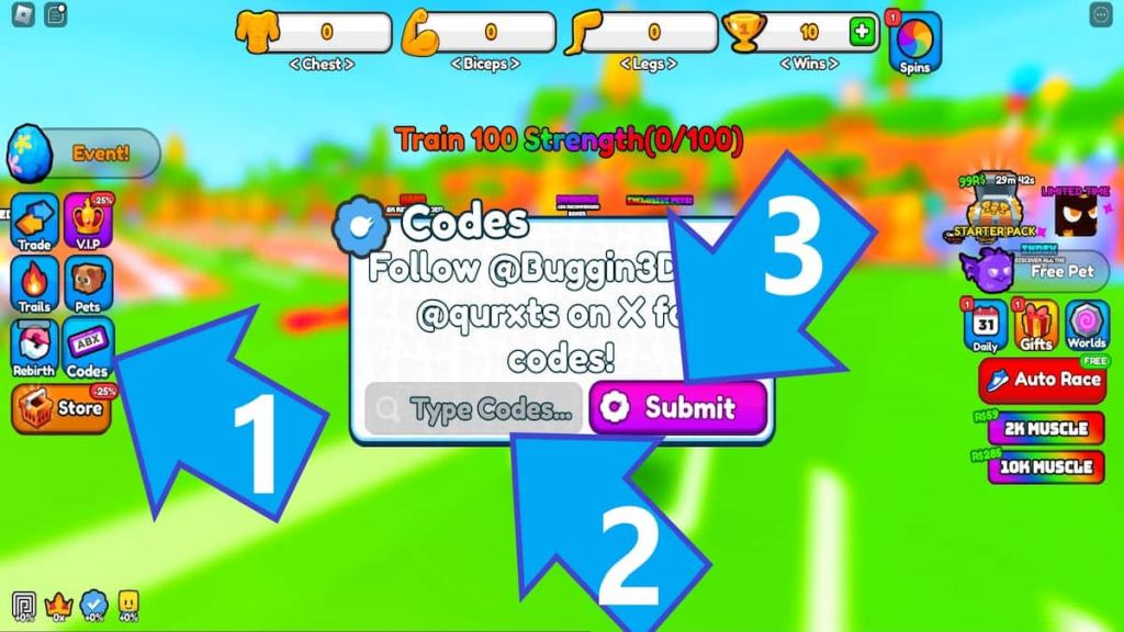 Muscle Race Simulator Codes (September 2024) - Prima Games