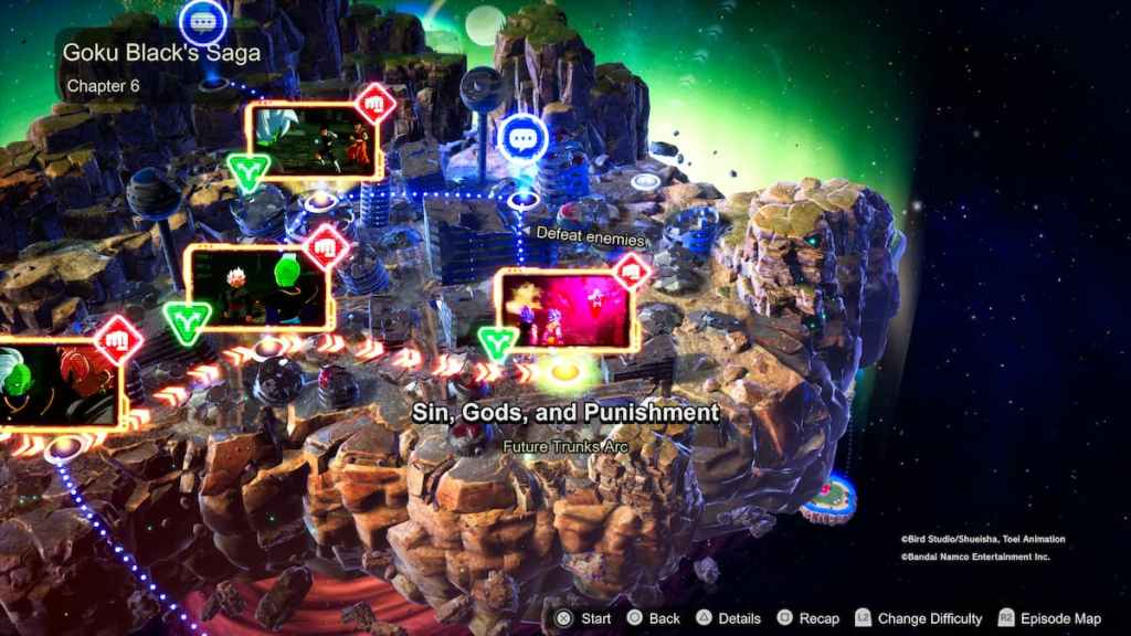 How to Unlock All of Goku Black’s Episode Battles’ Branched Timelines ...