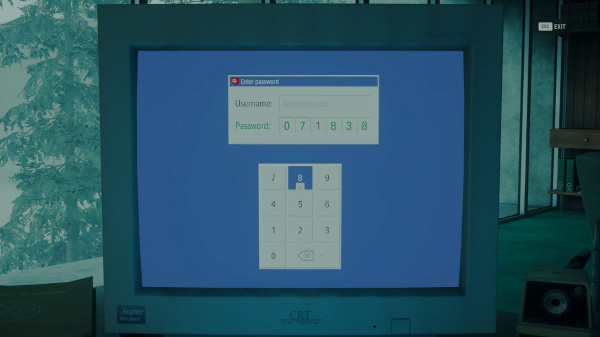 Alan Wake 2 The Lake House Computer Password