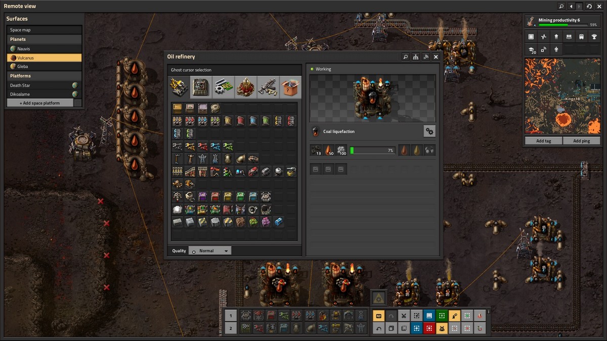 Guide complet de Vulcanus dans Factorio 2.0 | Factorio L’ère spatiale
