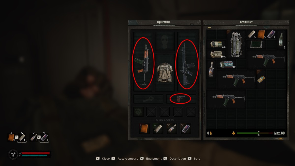 How to Switch Weapons Using Keybinds in STALKER 2: Heart of Chronobyl