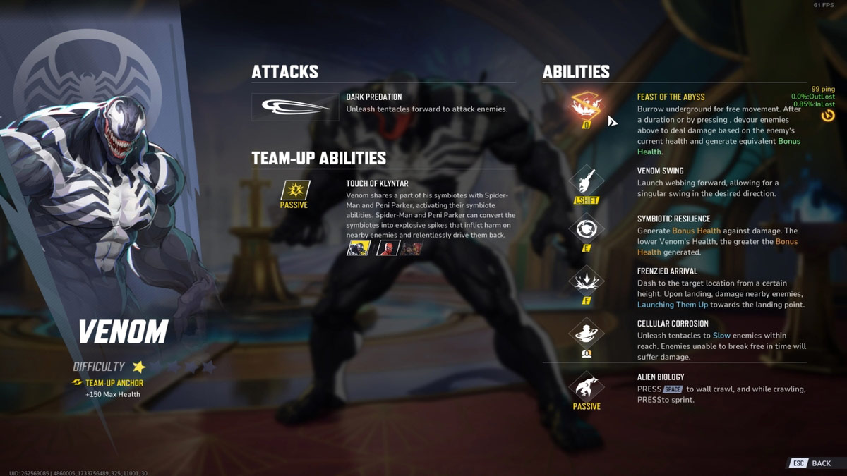 Marvel Rivals: Venom Hero Guide - Best Way to Play - Prima Games