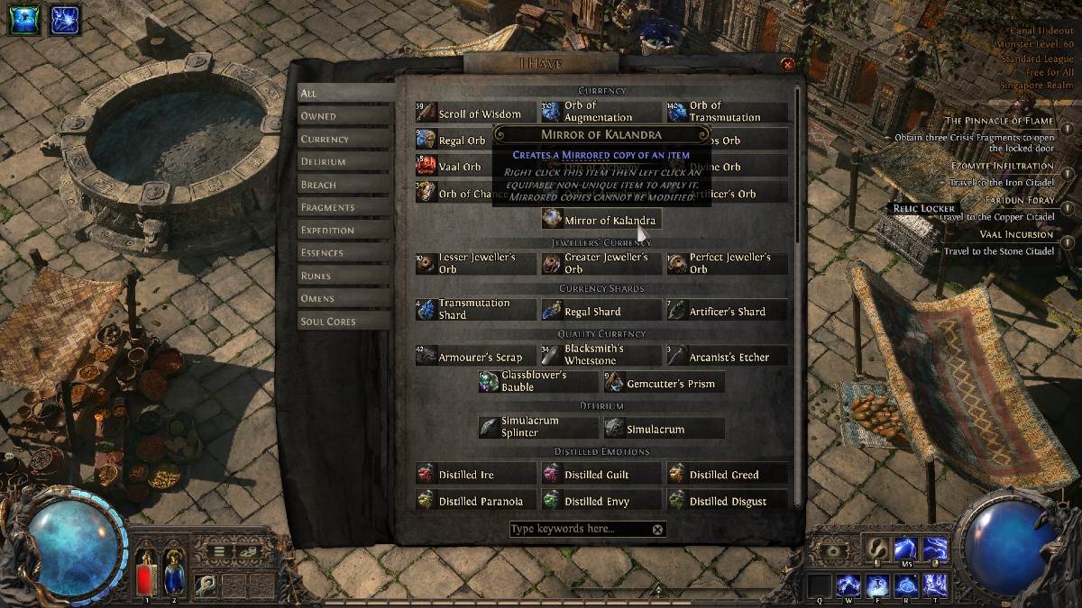 What is the Mirror of Kalandra and Where to Find It in Path of Exile 2?