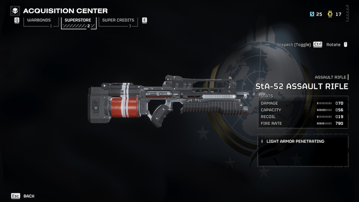 How To Get the StA-52 Assault Rifle in Helldivers 2