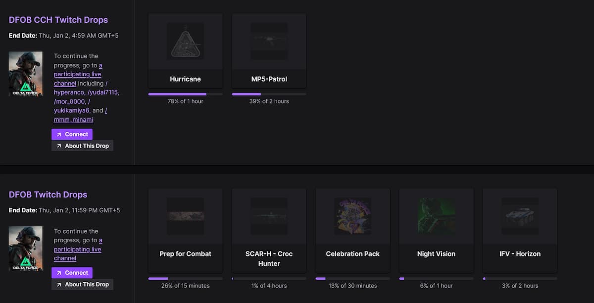 How To Get the Delta Force Twitch Drops
