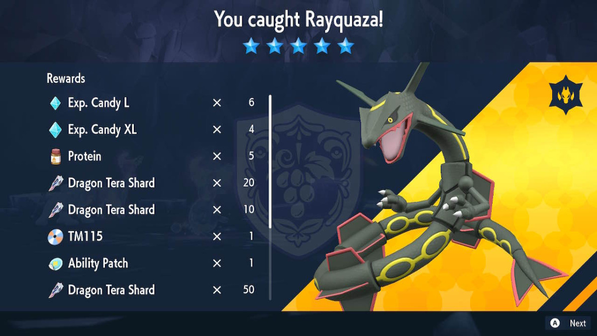 Pokemon Scarlet & Violet Shiny Rayquaza Raid Guide - Prima Games