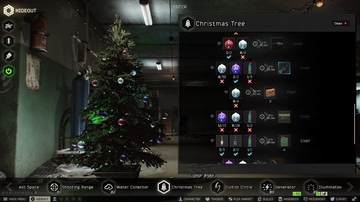 How to Get Christmas Tree Ornaments in Escape from Tarkov