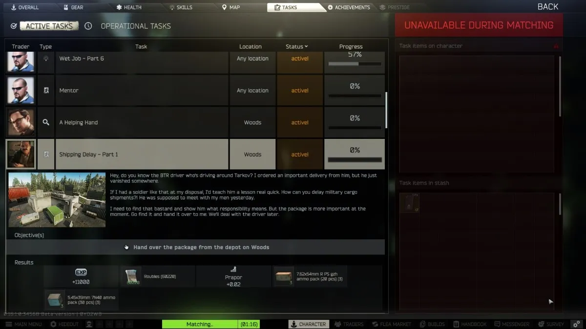 How to Finish Shipping Delay Part 1 in Escape from Tarkov - Prima Games