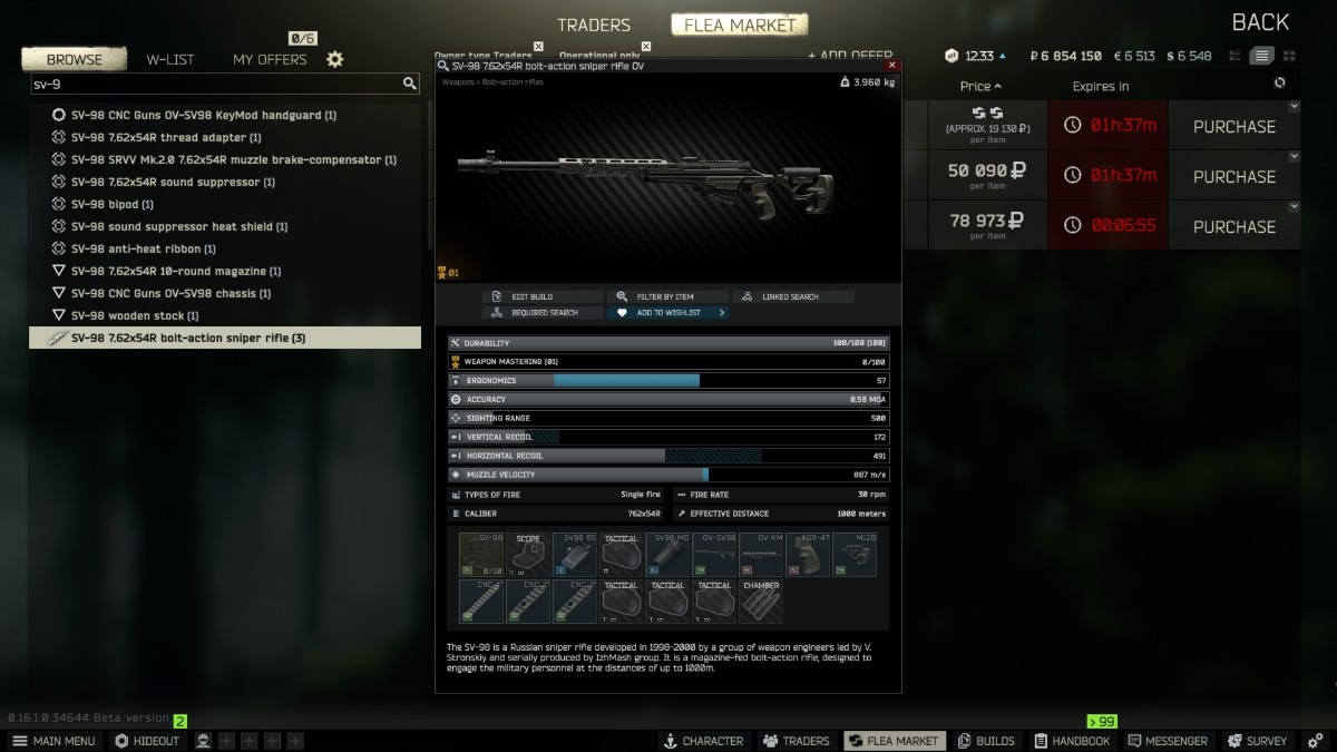 Best Loadouts for Shooter Born in Heaven - Escape from Tarkov