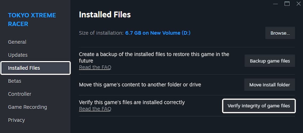 How To Fix the Tokyo Xtreme Racer Fatal Error and Audio Issue on PC